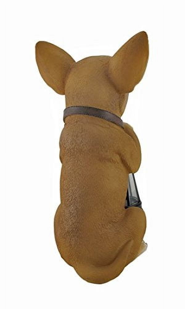 This Little Light Chihuahua Statue and Solar LED Lantern - Walmart.com
