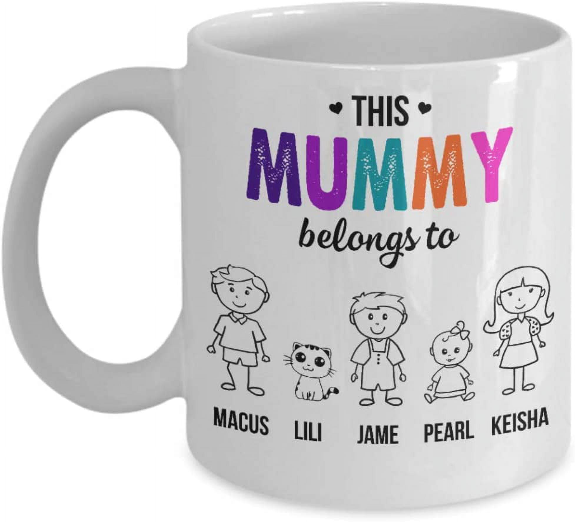 This Mummy Belongs to Mug Custom Mug For Mum Mummy Mom Momma Mam Mama ...