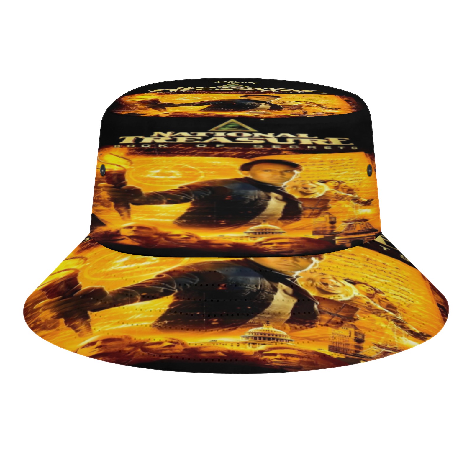 This National Treasure: Book of Secrets fisherman's hat features a ...