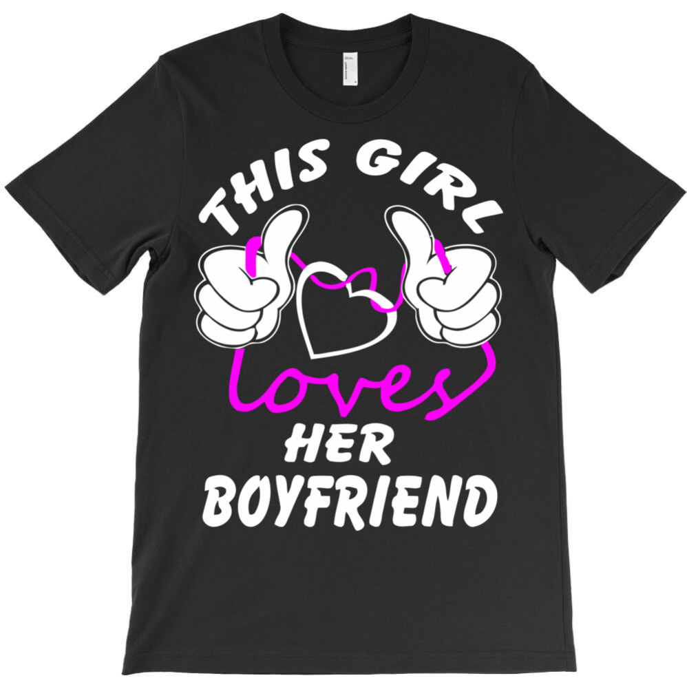This One And Her Boyfriend Funny Matching Couple Graphic T-Shirt G4452 ...