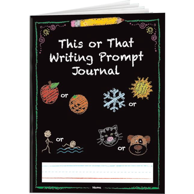 This Or That Writing Prompt Journals - 12 journals - Walmart.com