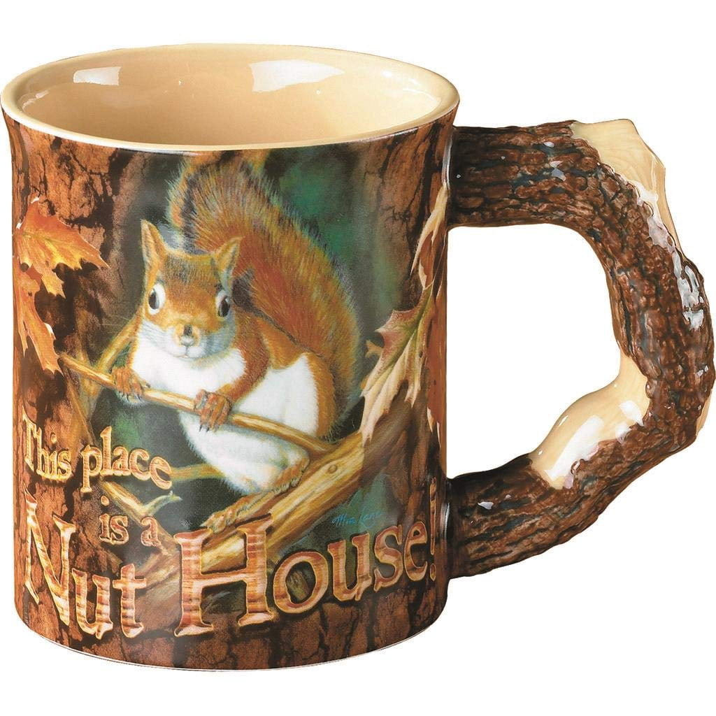 This Place Is A Nut House Squirrel Mug by Mia Lane - Walmart.com