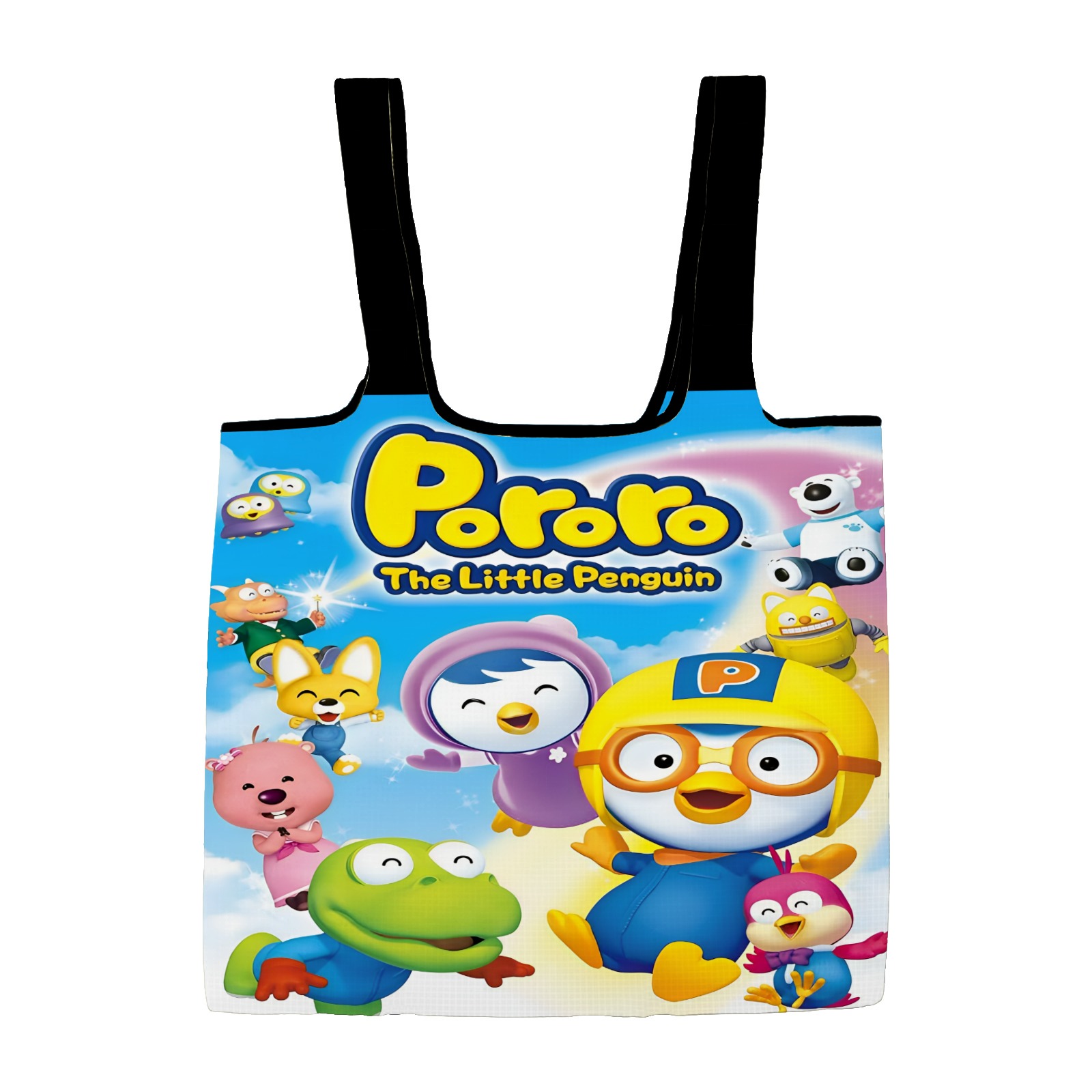 This Pororo The Little Penguin foldable bag is made from high-quality ...