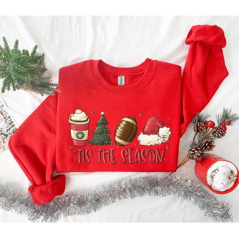 This the Season. Football Sweat. Christmas Sweater. Christmas Gift ...