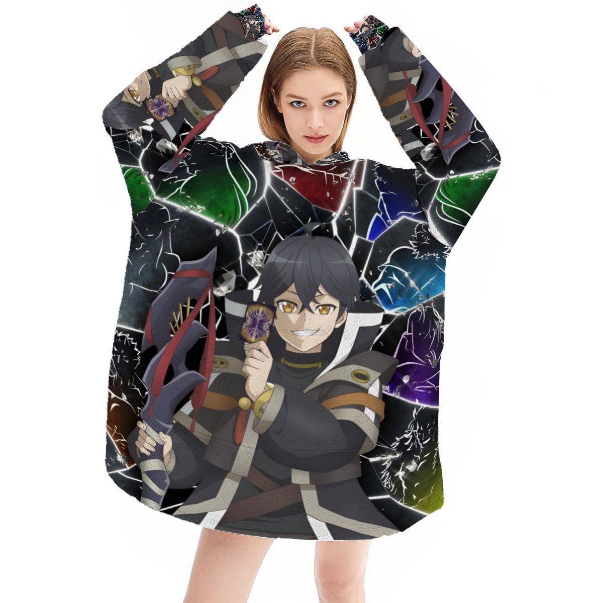 This Shinjiteita Nakamatachi ni Dungeon Okuchi flannel robe is soft ...