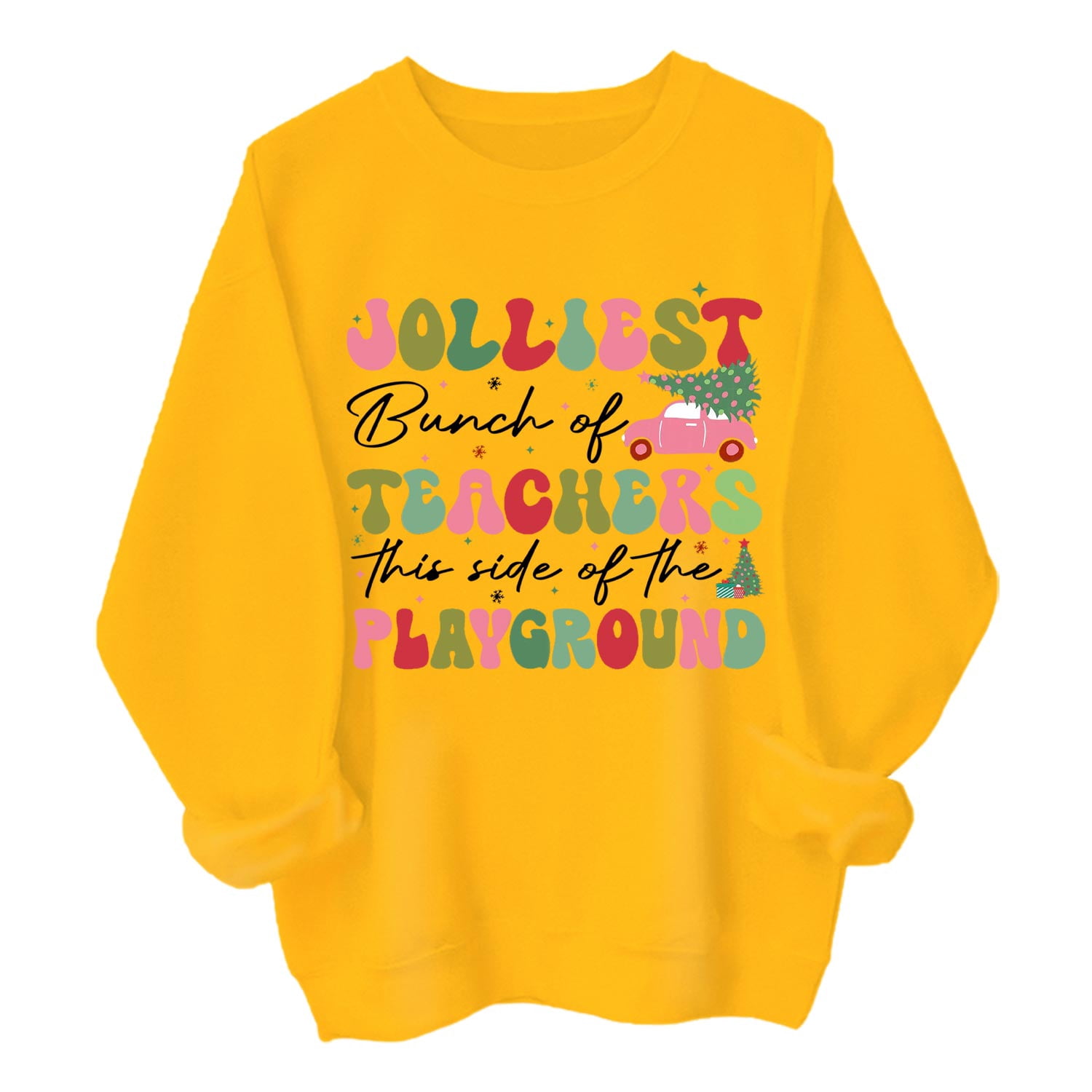 This Side Of The Hallway Sweatshirt, Jolliest Bunch of Teachers Shirt ...