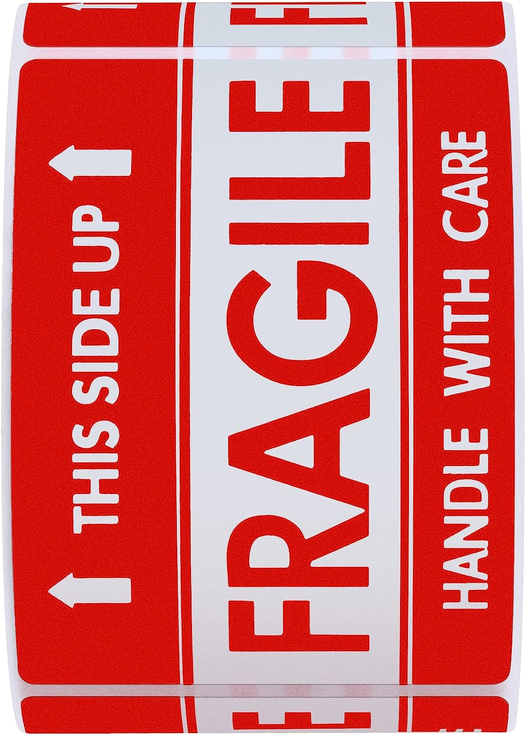 This Side Up Fragile Stickers 2X3 Inch Handle With Care Shiping And ...