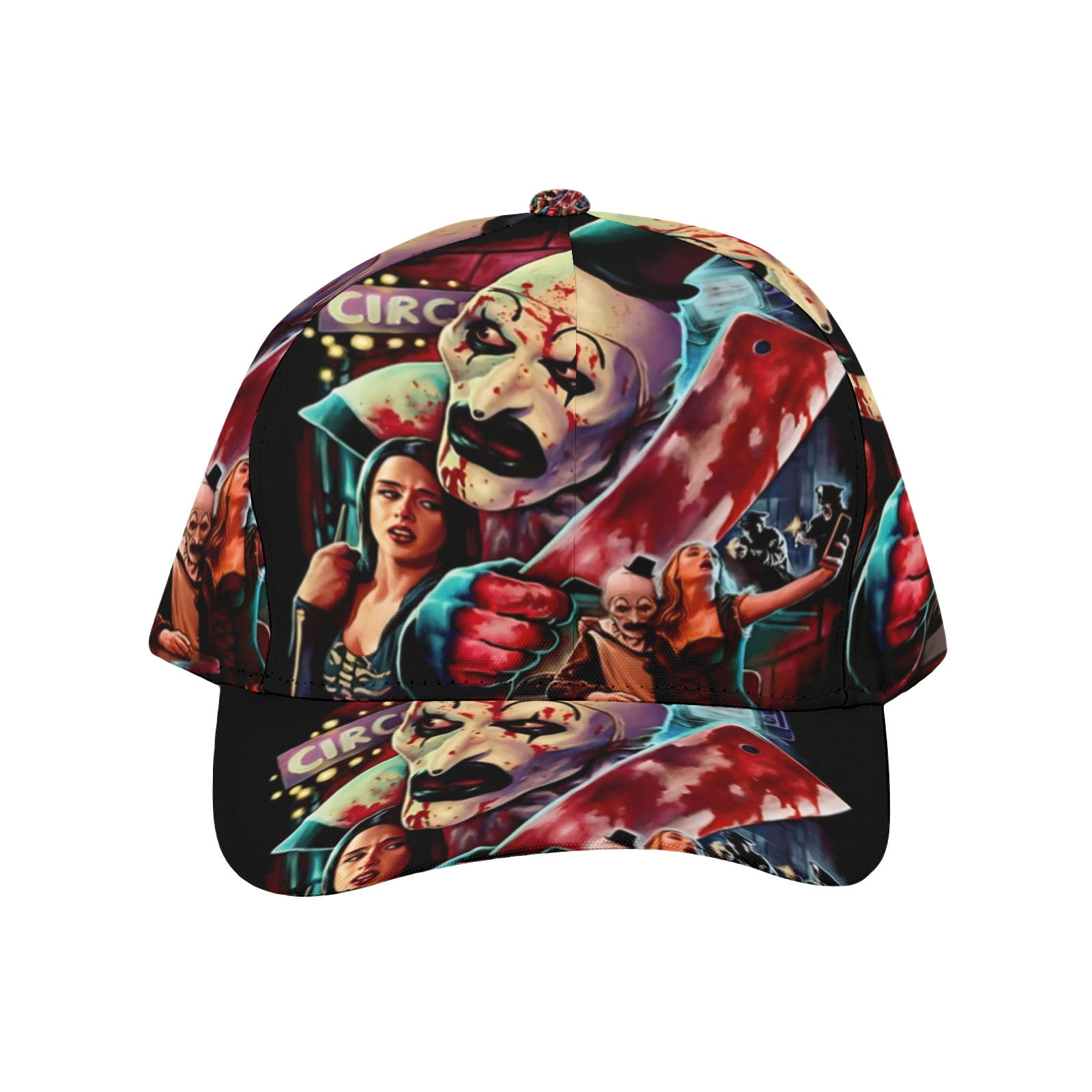 This Terrifier Horror baseball cap is stylish, made from high-quality ...
