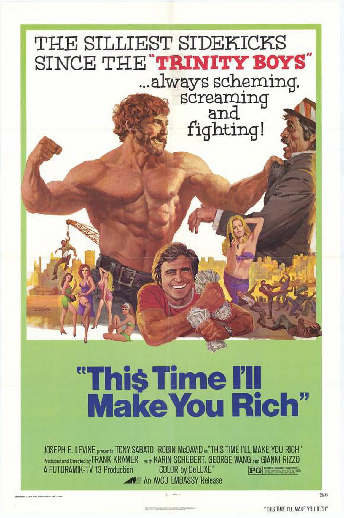 This Time I'll Make You Rich POSTER (27x40) (1975) - Walmart.com