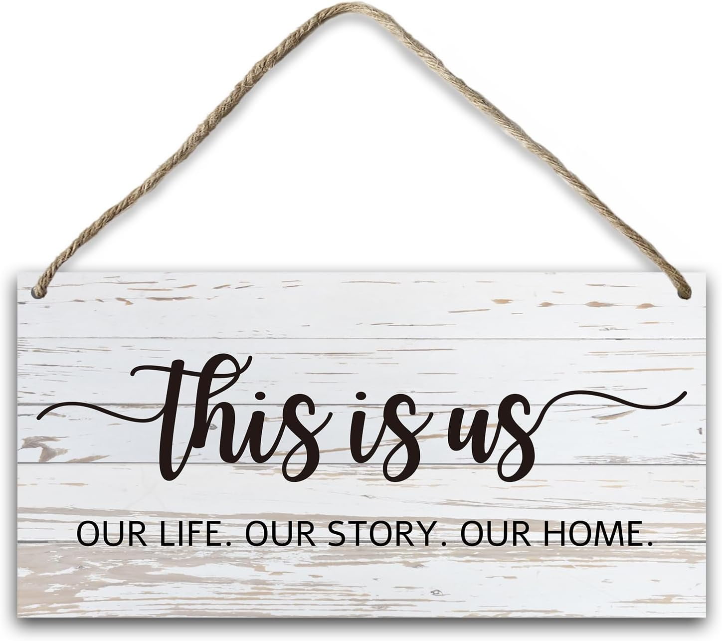This is Us Wall Decor Wooden Hanging Plaque This is Us Sign Family Wall ...