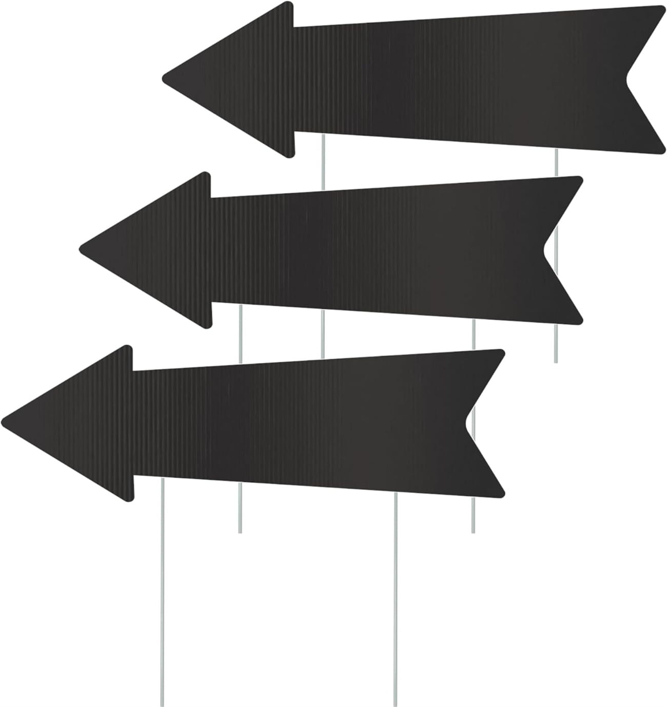 This Way Arrow Yard Signs,Blank Arrow Signs,Blank Yard Signs with ...