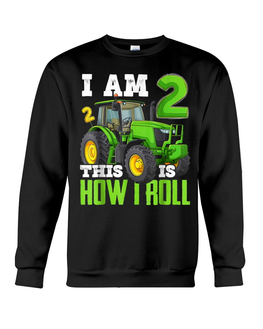 This Years Tractor Birthday Sweatshirt - Walmart.com