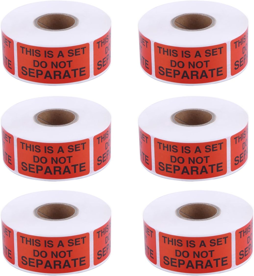 This is A Set DO NOT Separate Labels, 3000 Labels, 1" x 2" Fluorescent ...