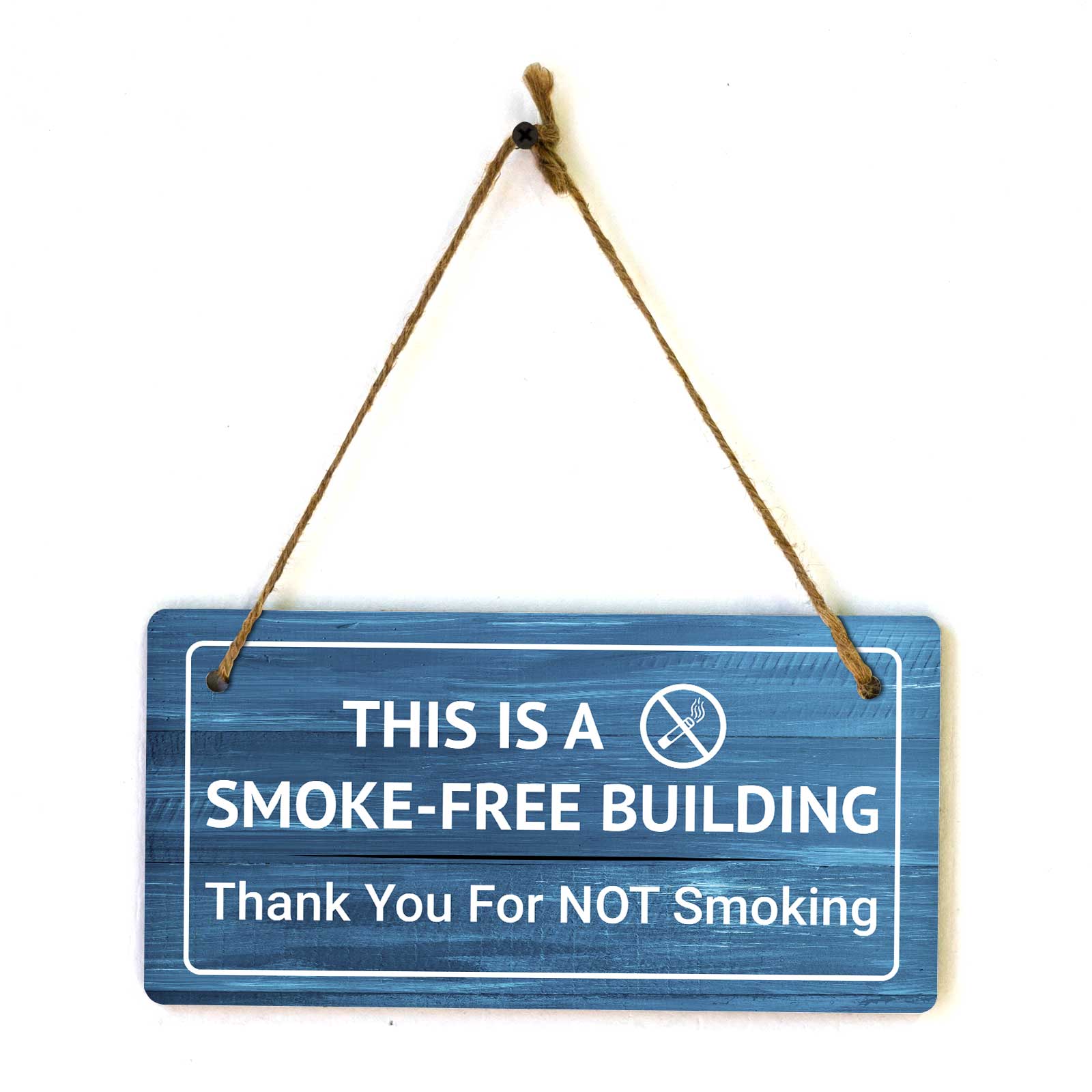 This is A Smoke Free Building Thank You for NOT Smoking | Rustic Dark ...