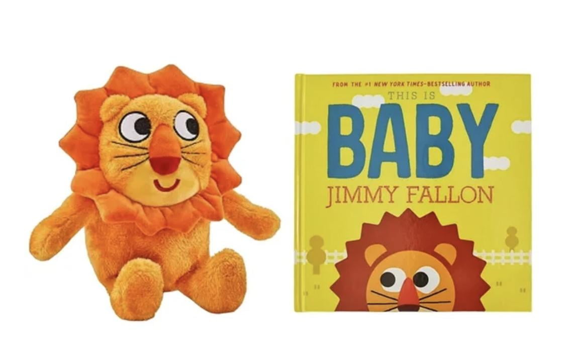 This is Baby Lion & Jimmy Fallon Book Set BUNDLE Kohl's 10‚Äù Plush ...