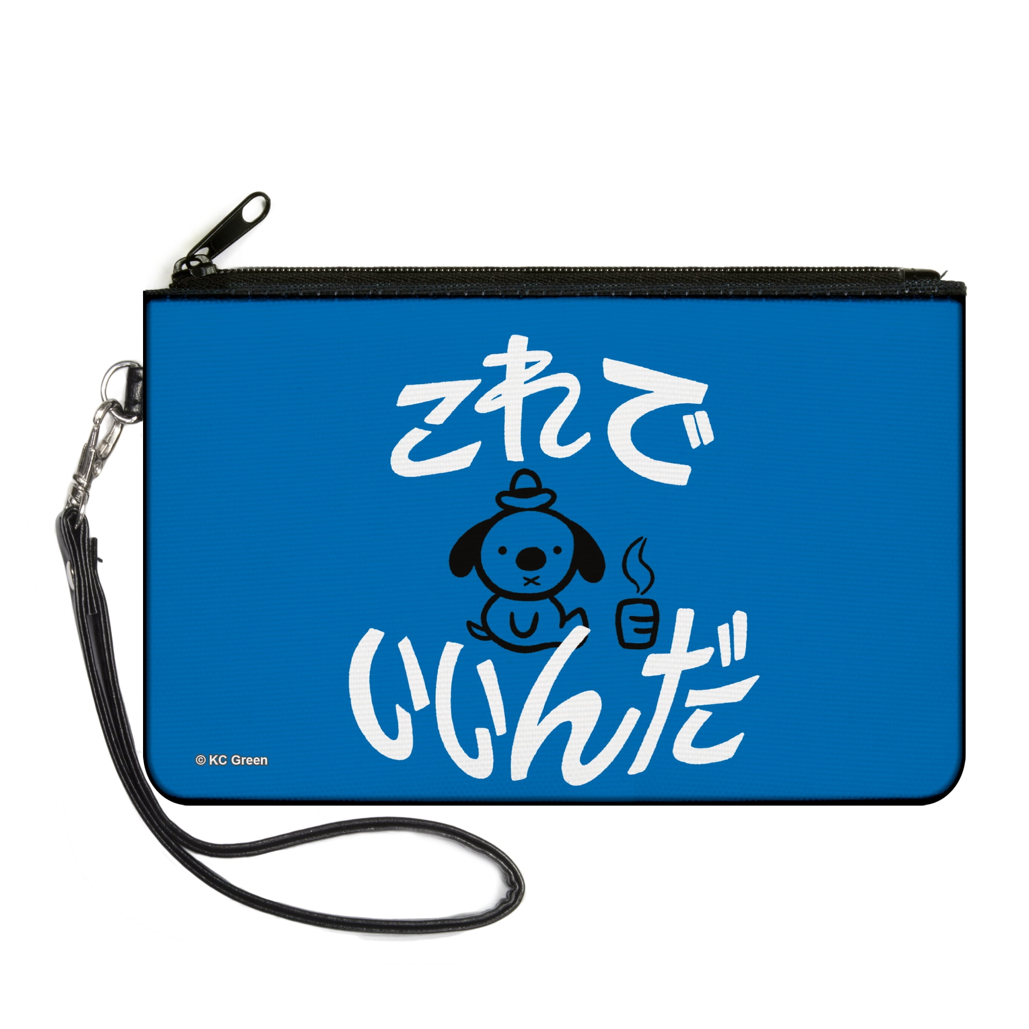 This is Fine Wallet, Zip Clutch, This Is Fine Japanese Question Hound ...