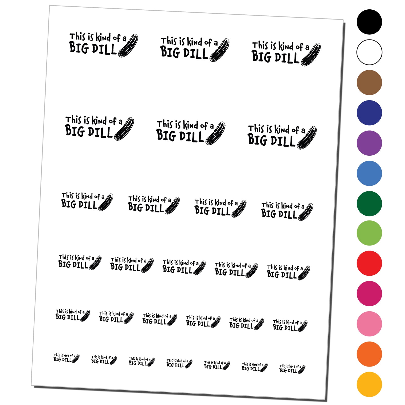 This is Kind of a Big Dill Deal Pickle Teacher Student School Water ...