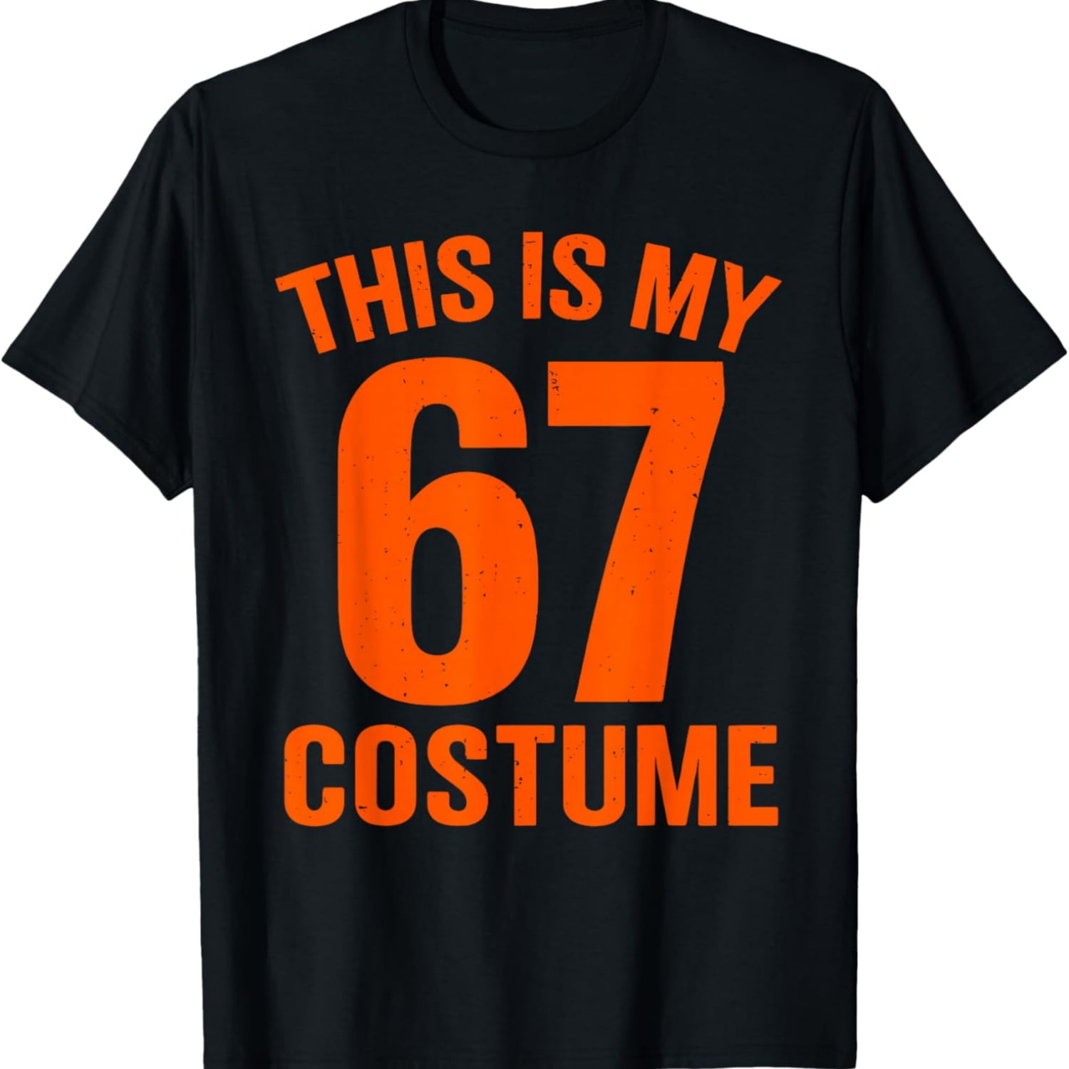This is My 67 Costume Meme Funny Six Seven Gen Alpha Slang T-Shirt ...
