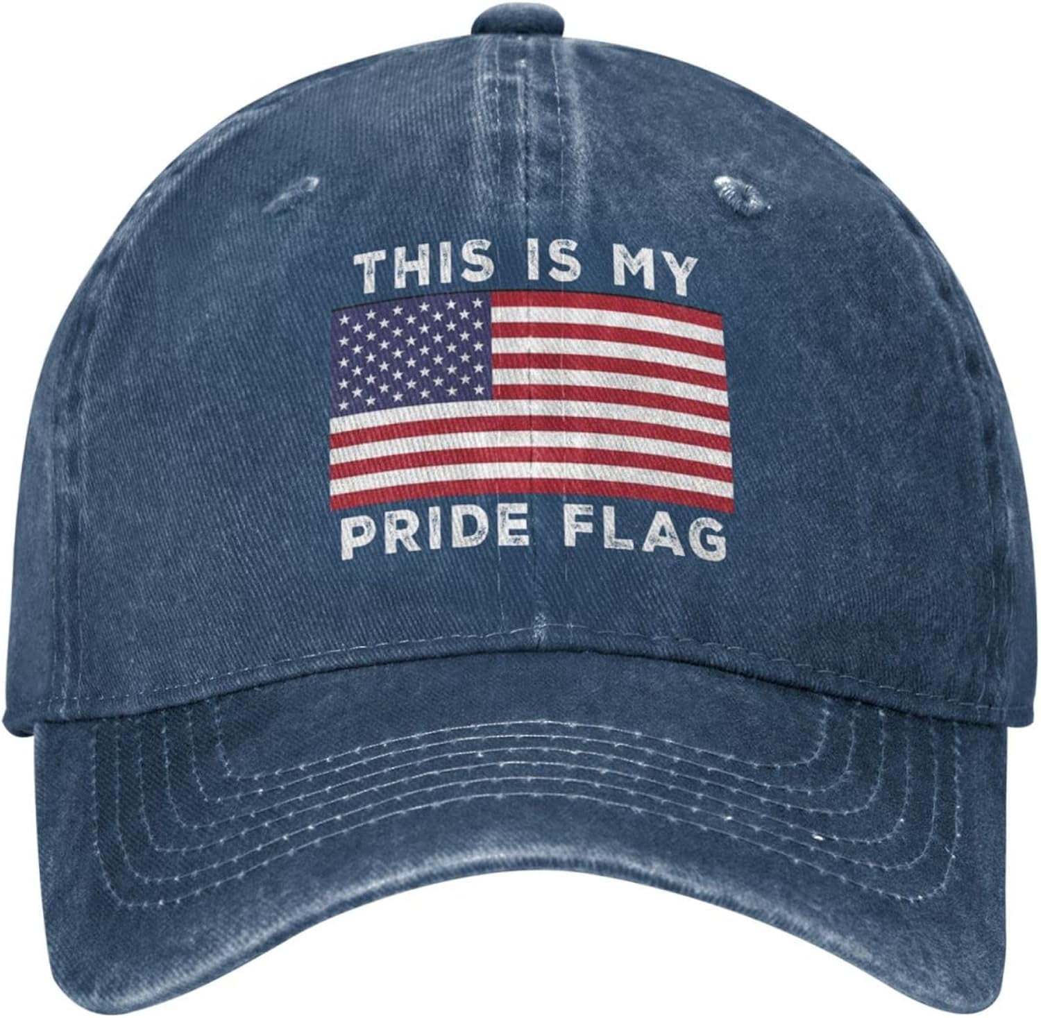 This is My Pride Flag Hat for Men Dad Hats Vintage Hat - Walmart.com