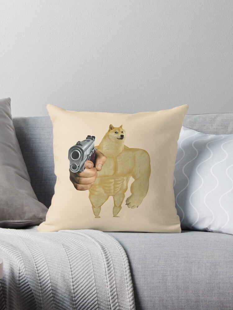 This is Swole Doge with a gun. Greatest doge meme right next to Cheems ...