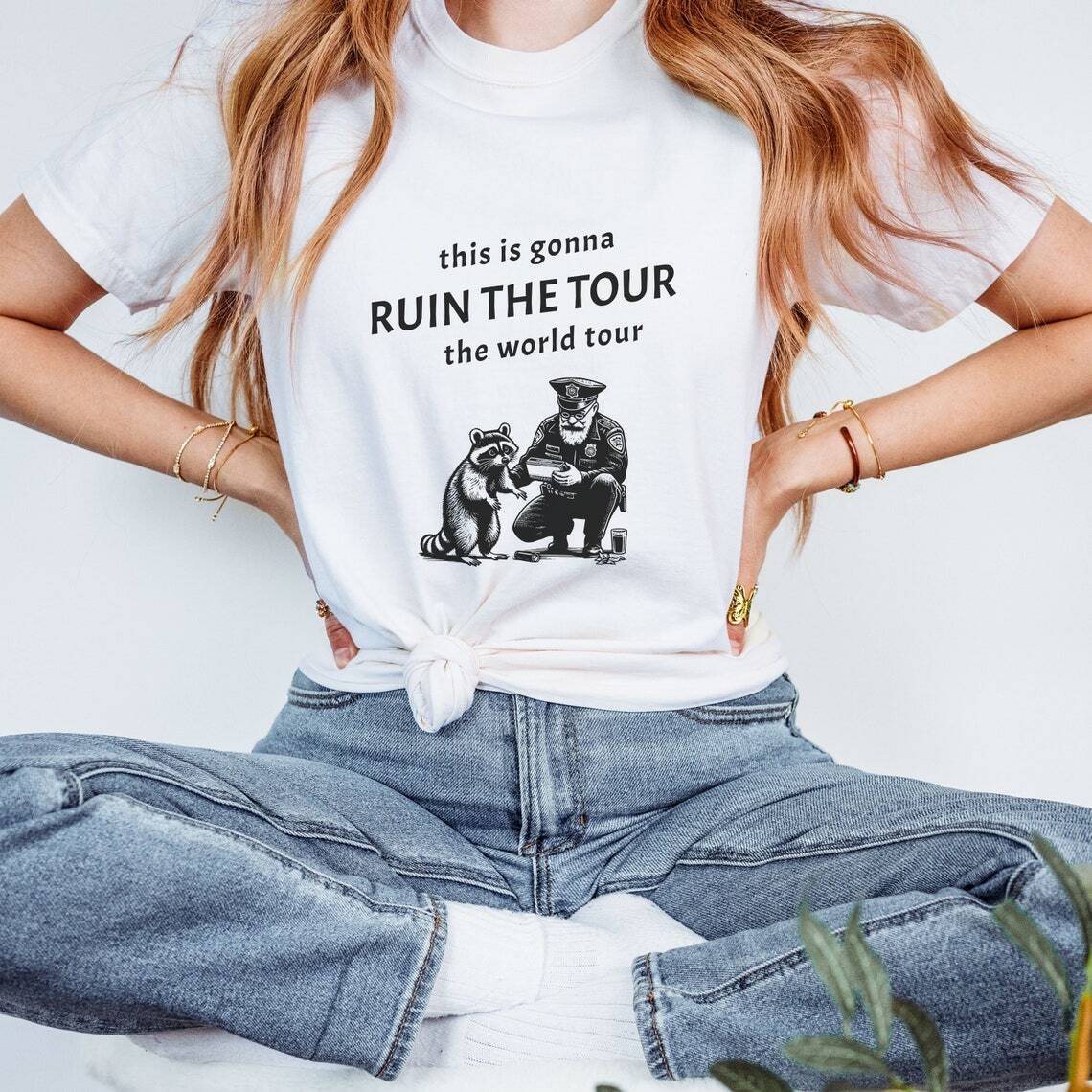 This is gonna ruin the tour the world tour, Sarcastic Racoon Funny ...