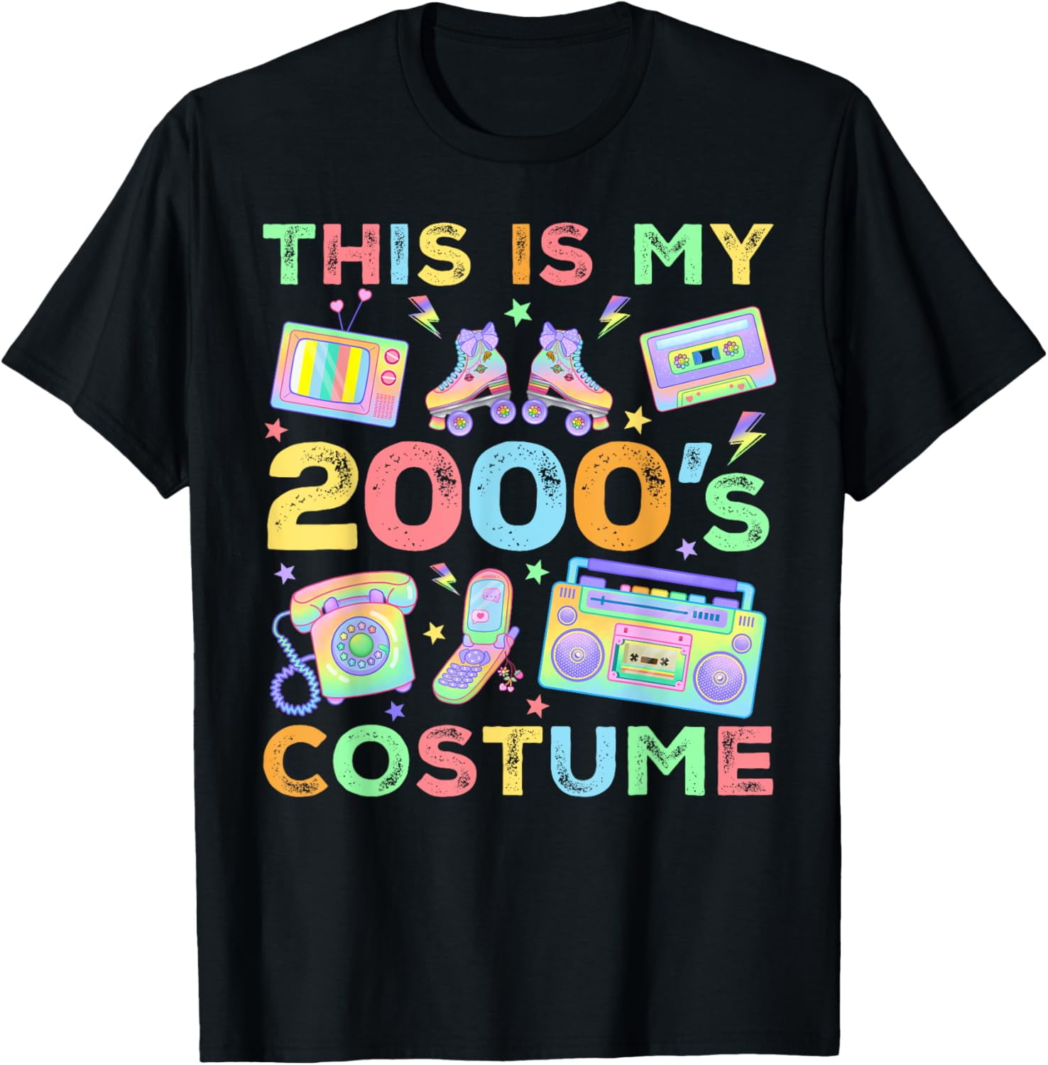 This is my 2000's Costume Outfit 2000s Retro Party T-Shirt men and ...