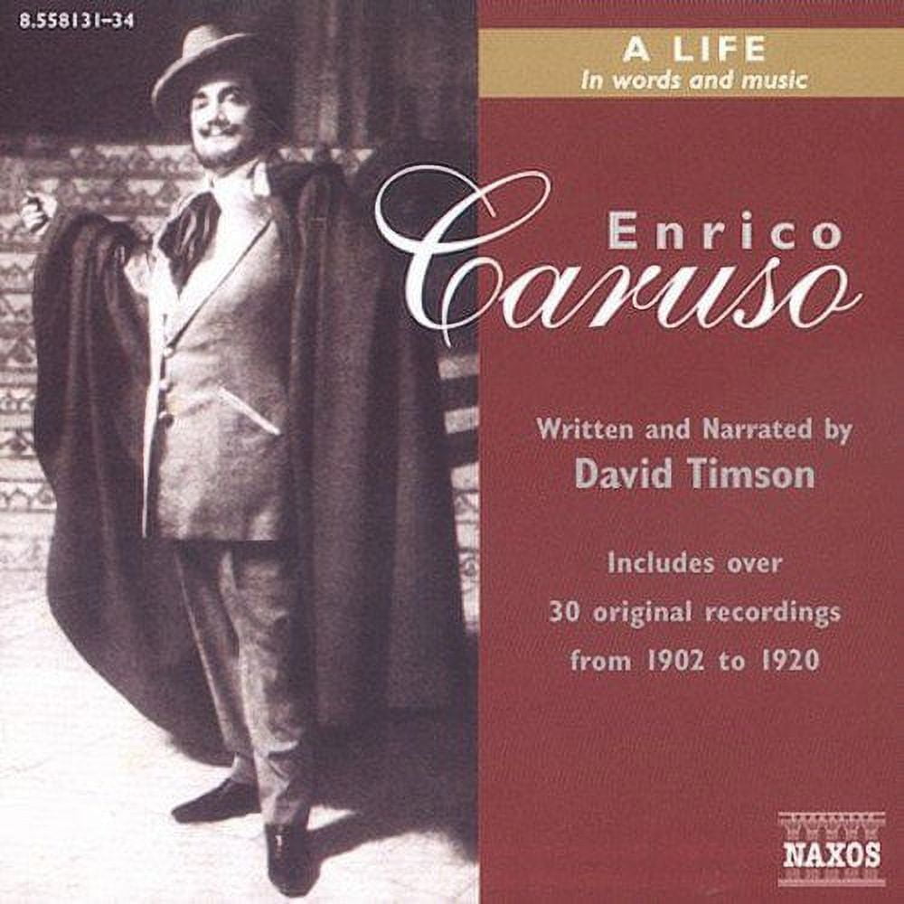 Pre-Owned This selection includes a spoken biography of Enrico Caruso's ...
