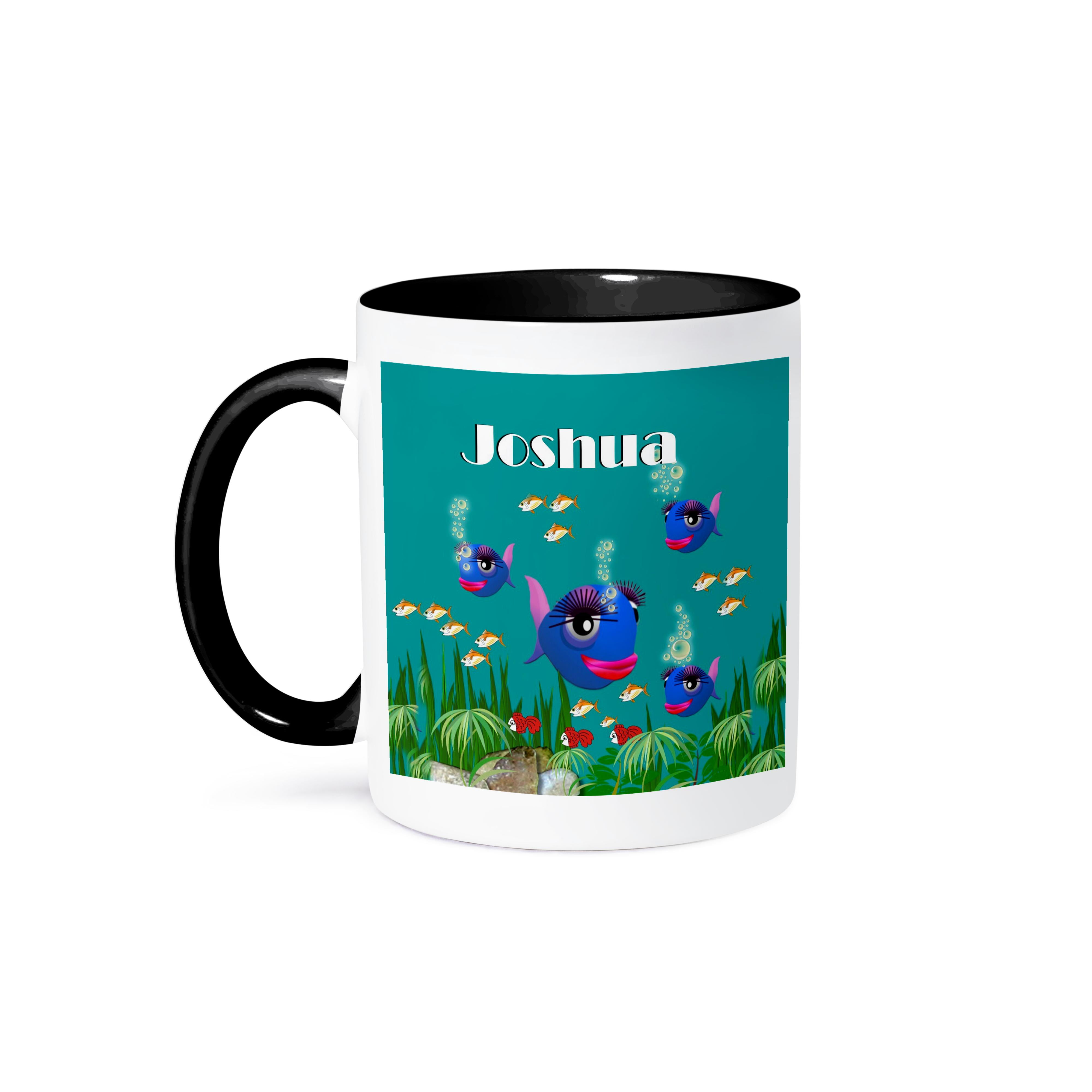 3dRose, This vibrant artwork of Fish under the sea is personalized with ...