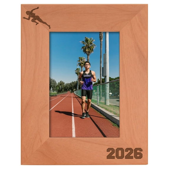 ThisWear 4x6 Track and Field Frame 2026 Track and Field Team Wood ...