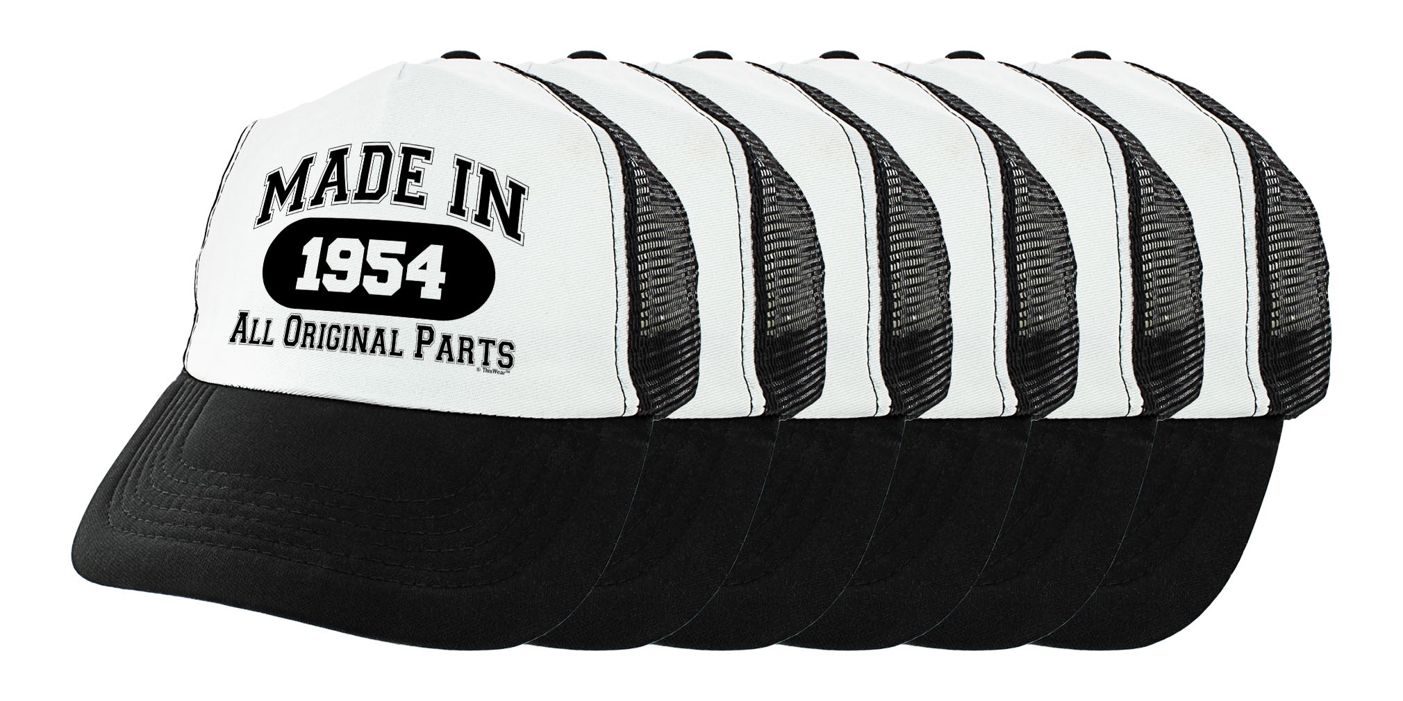 ThisWear 70th Birthday Gifts Made in 1954 All Original Parts Bday Hat ...