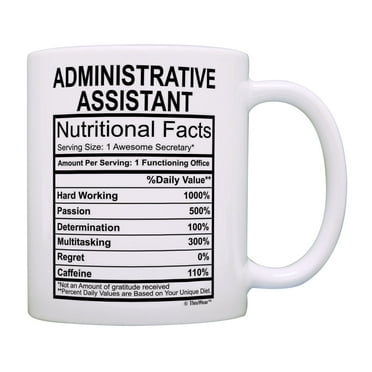 ThisWear Secretary Coffee Mug Administrative Assistant Ever Coworker ...