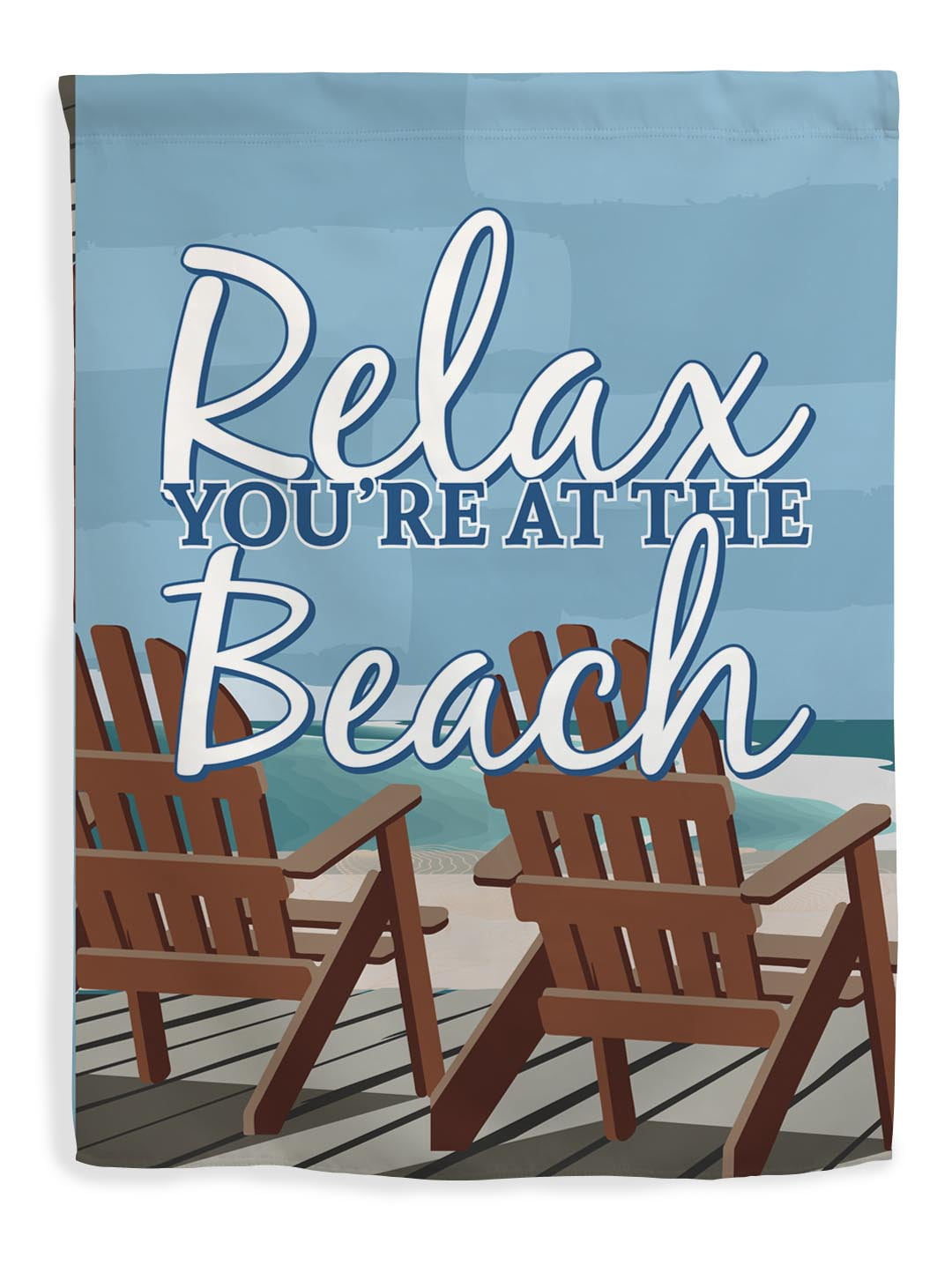 ThisWear Beach Home Decor Relax You're at The Beach House Flag Beach ...
