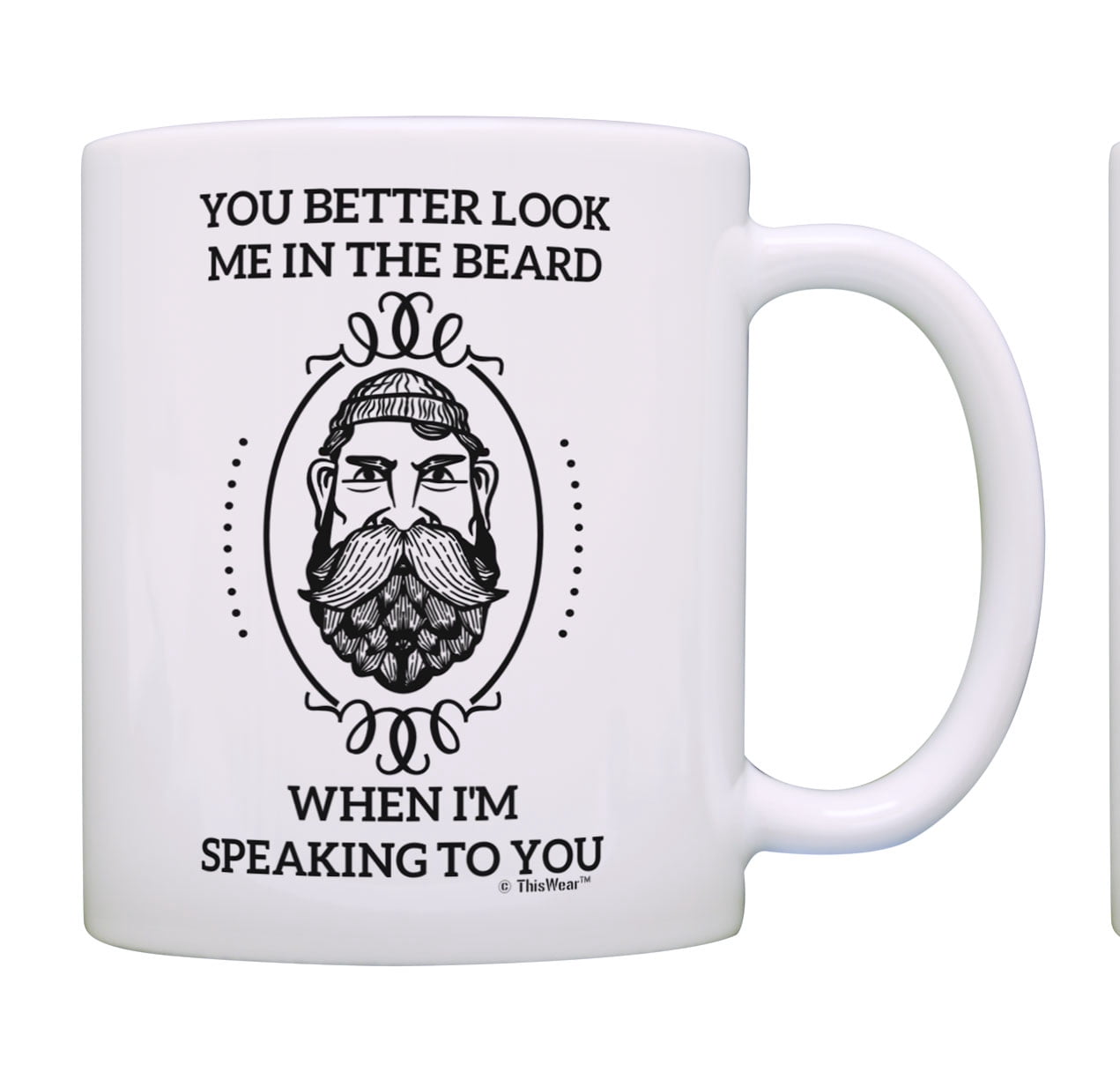ThisWear Beard Gifts for Boyfriend Look Me in the Beard When I'm ...