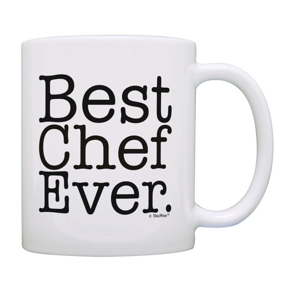 ThisWear Best Chef Mug Best Chef Ever Mug Gift for Chefs Chef Coffee ...