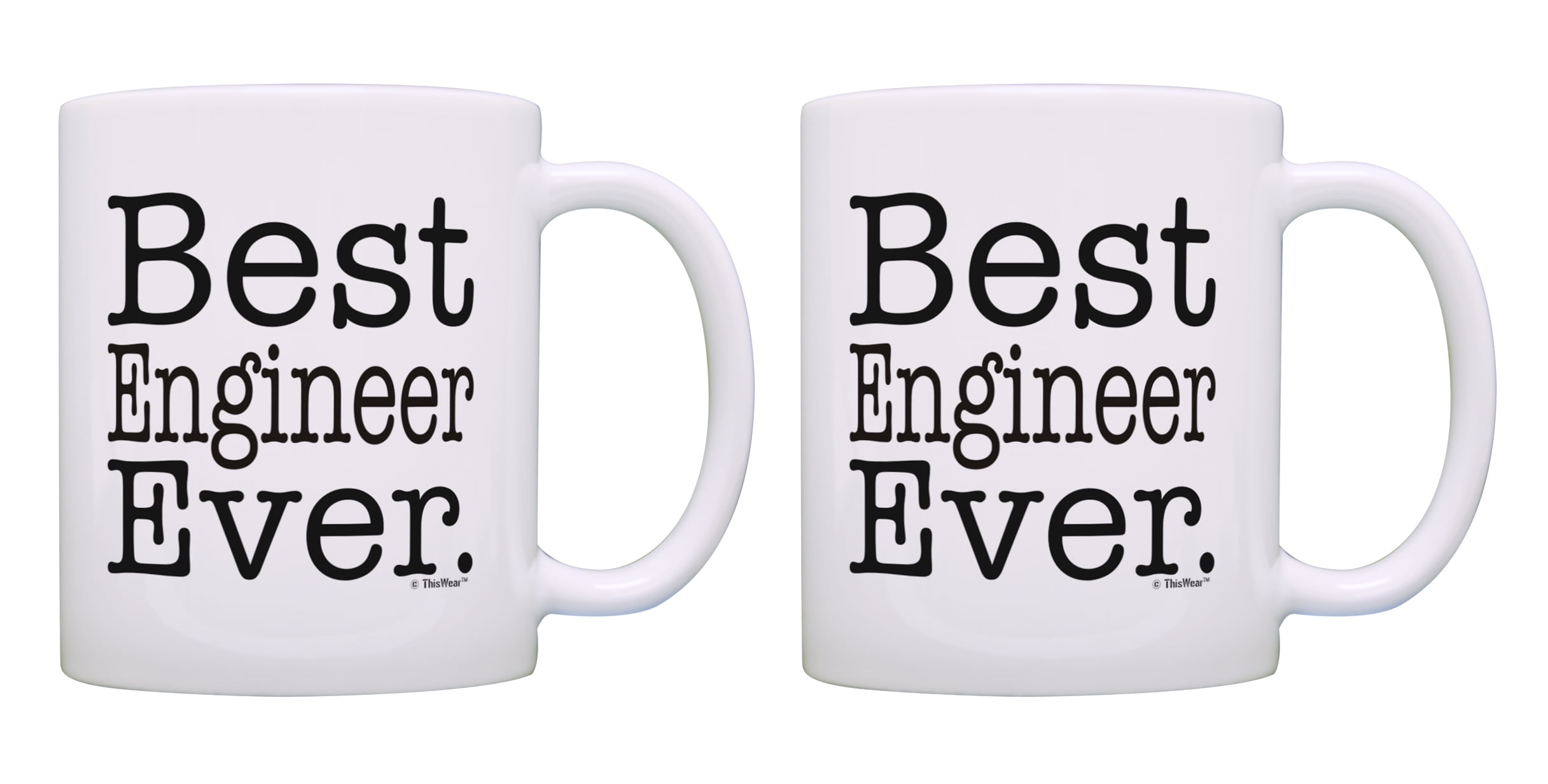 ThisWear Best Engineer Gifts Best Engineer Ever Engineering Mug Set 11 ...
