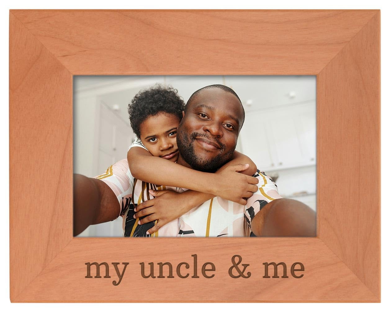 ThisWear Best Uncle Ever Gifts for Uncle and Me Natural Wood Engraved ...