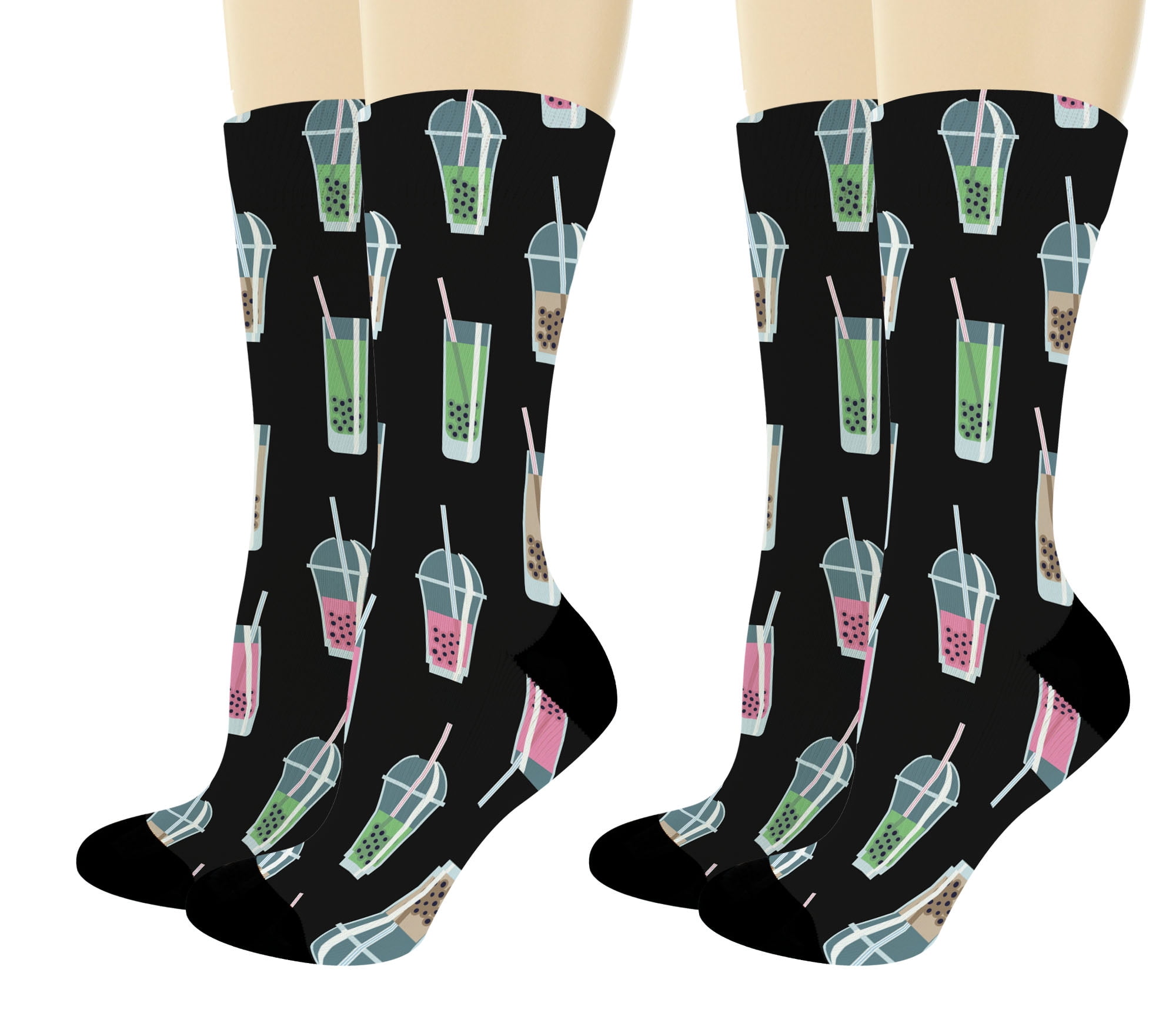 ThisWear Bubble Tea Gift Set Boba Socks Boba Tea Drinker Gifts Tea ...