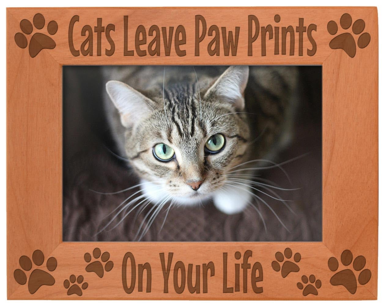 ThisWear Cat Photo Frame for Cats Leave Paw Prints On Your Life Pet ...