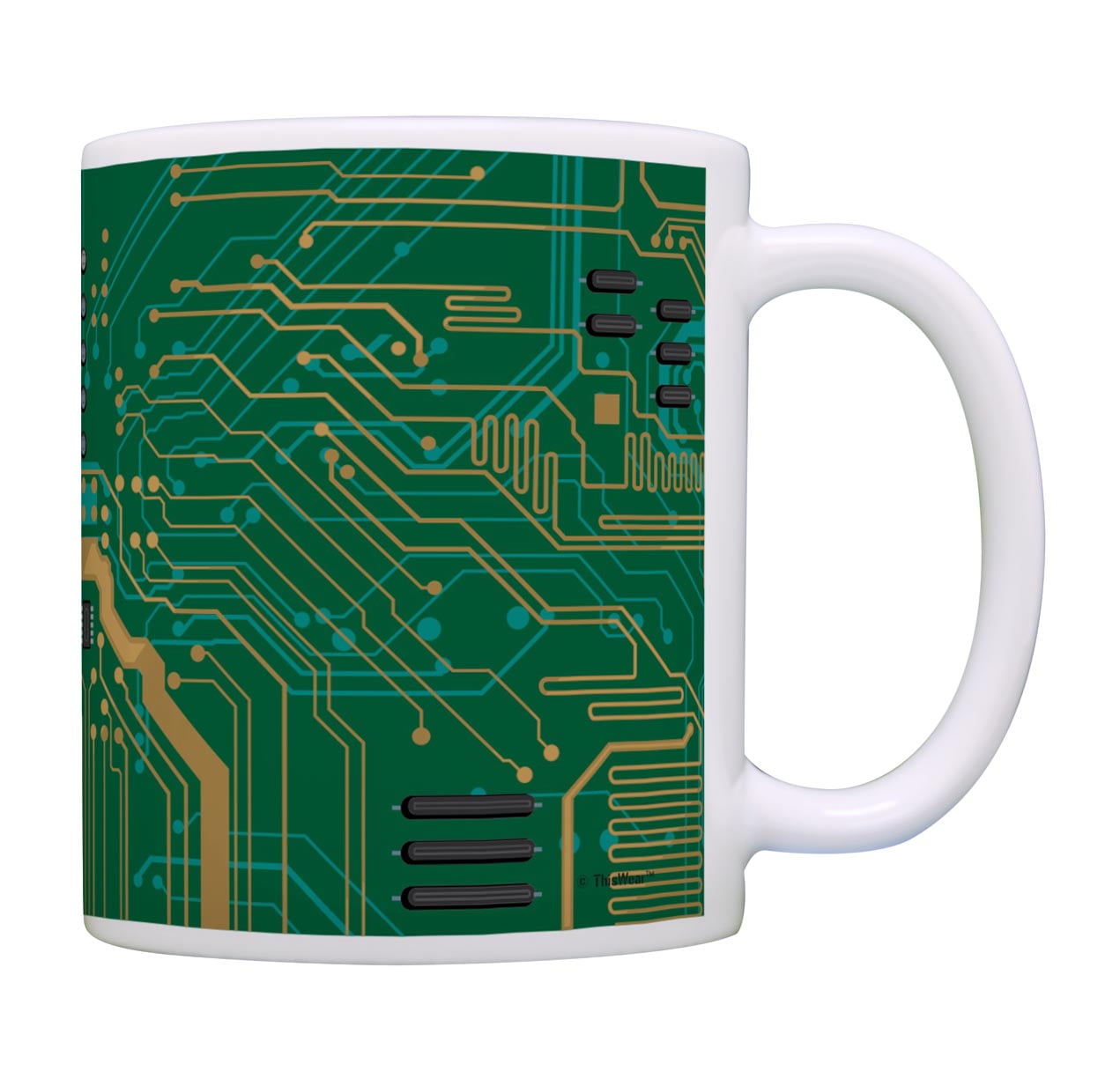 ThisWear Computer Geek Printed Circuit Board Computer Scientist ...