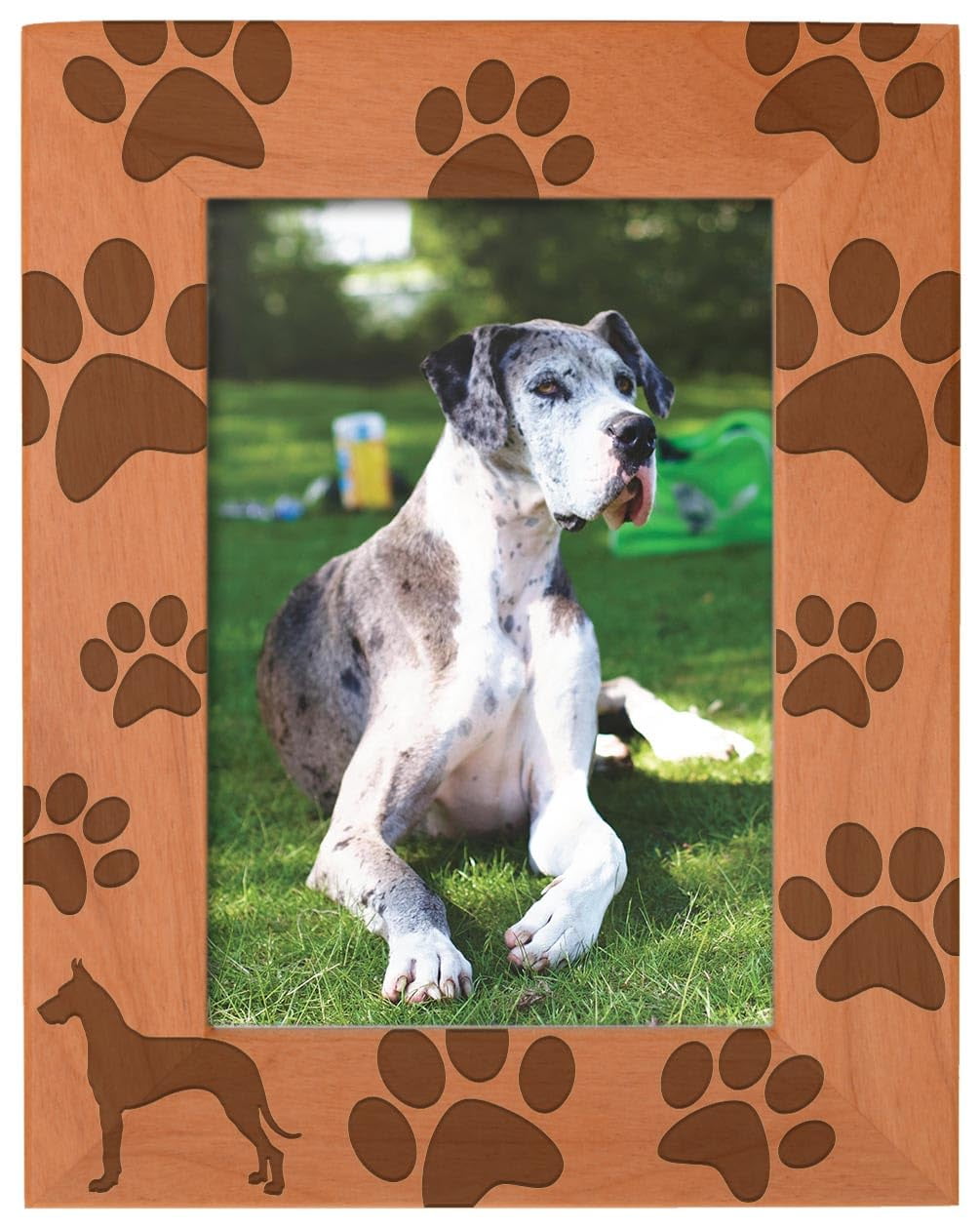 Gifts For All By Rachel Olevia Dog Lover Gift Great Dane Paw Prints ...