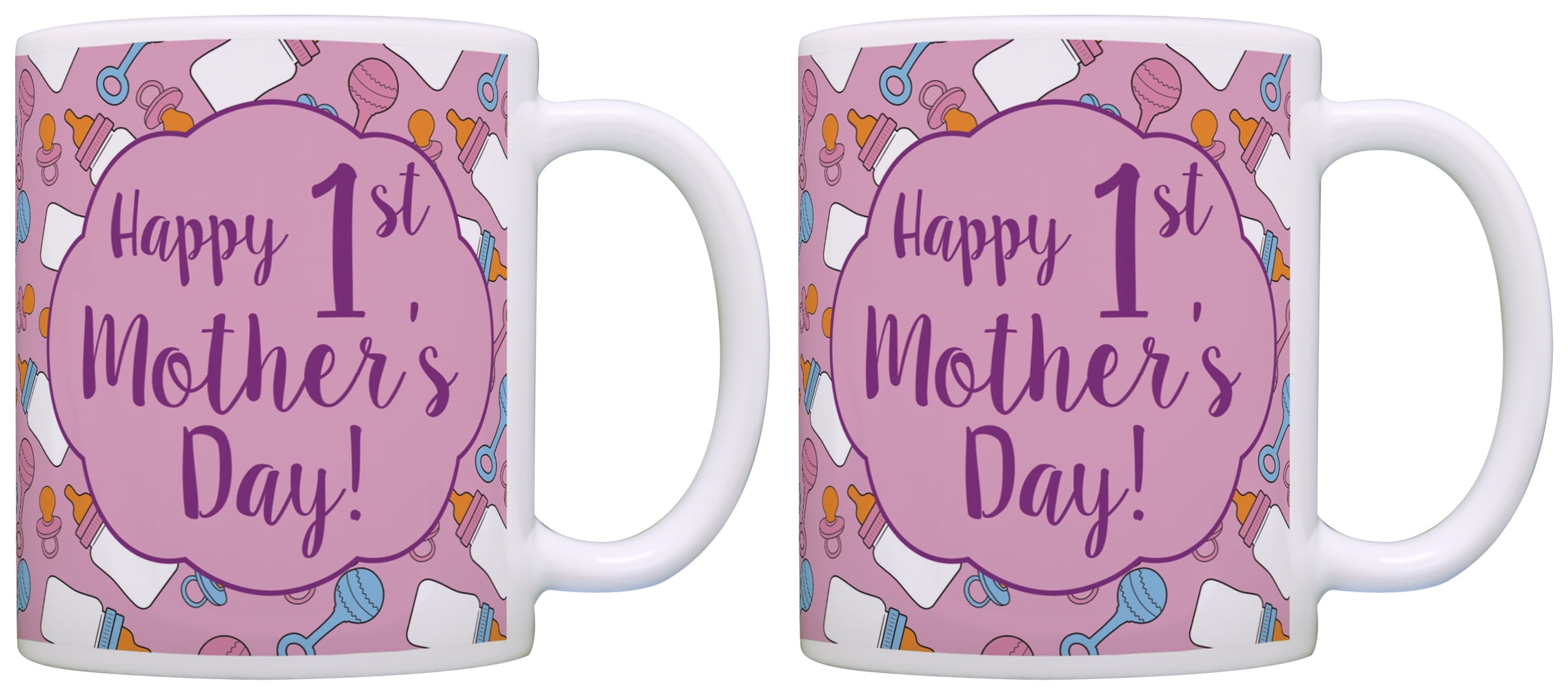 ThisWear Expecting Mother Gift Happy 1st Mother's Day Pregnant Mom Mug ...