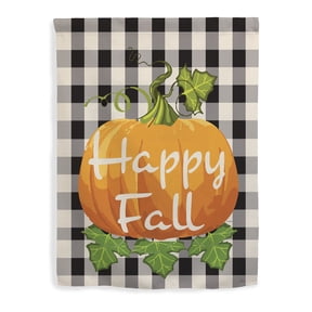 ThisWear Fall Decorations Welcome Fall Flag Fall Season Decor Pumpkin ...