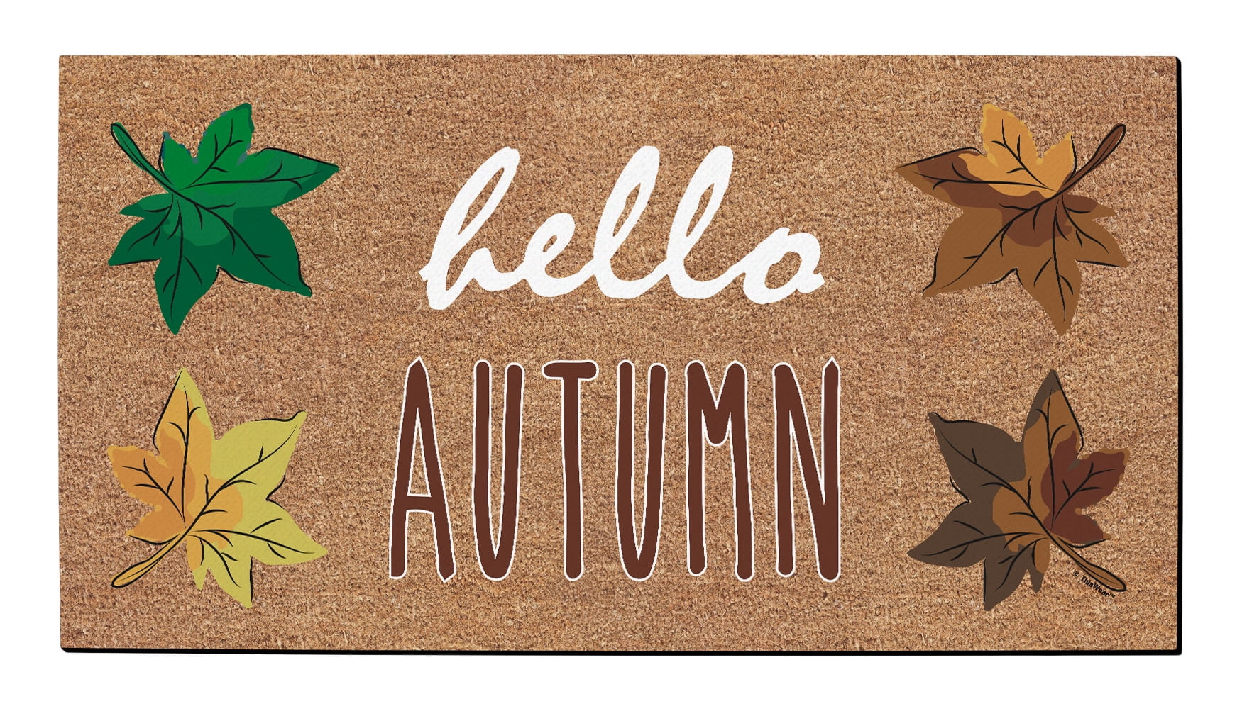 ThisWear Fall Decorations Hello Autumn Decor Pumpkin Doormat Fall ...