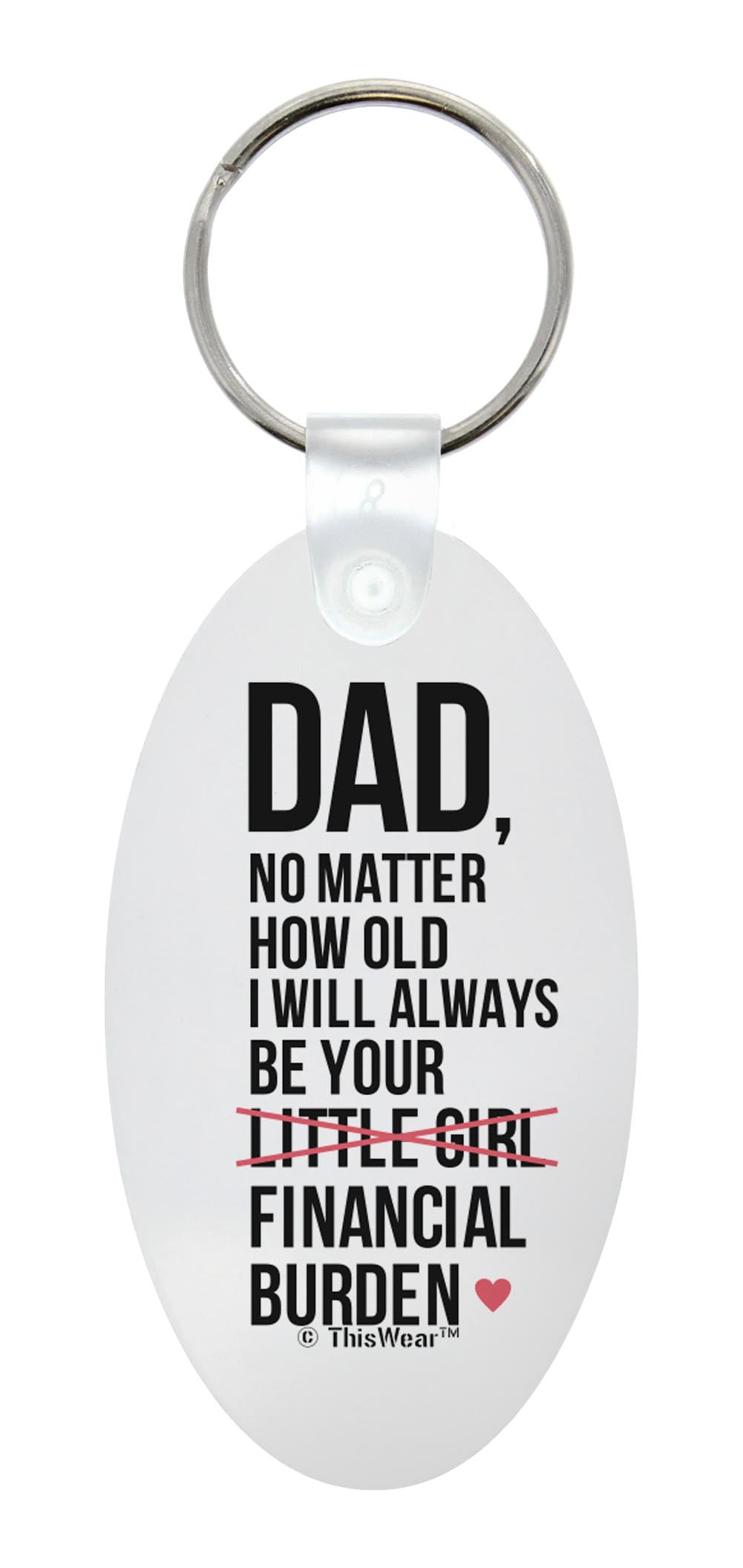 ThisWear Father Daughter Gifts Dad No Matter How Old Always Be ...