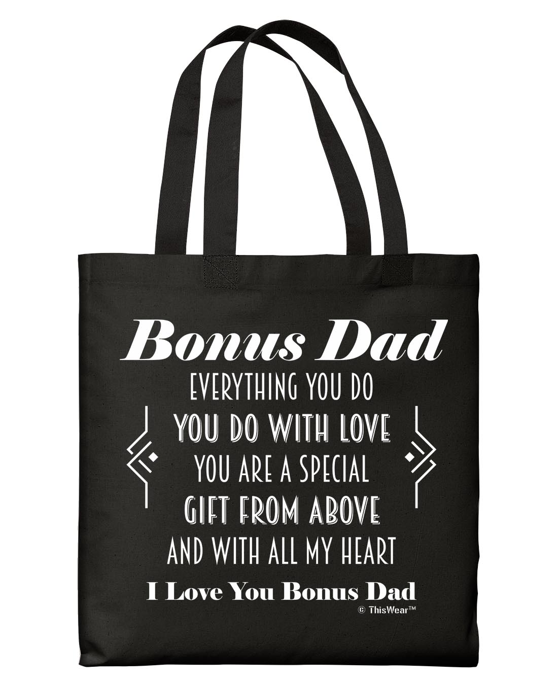 ThisWear Fathers Day Gift for Step Dad Bonus Dad You Are A Special Gift ...