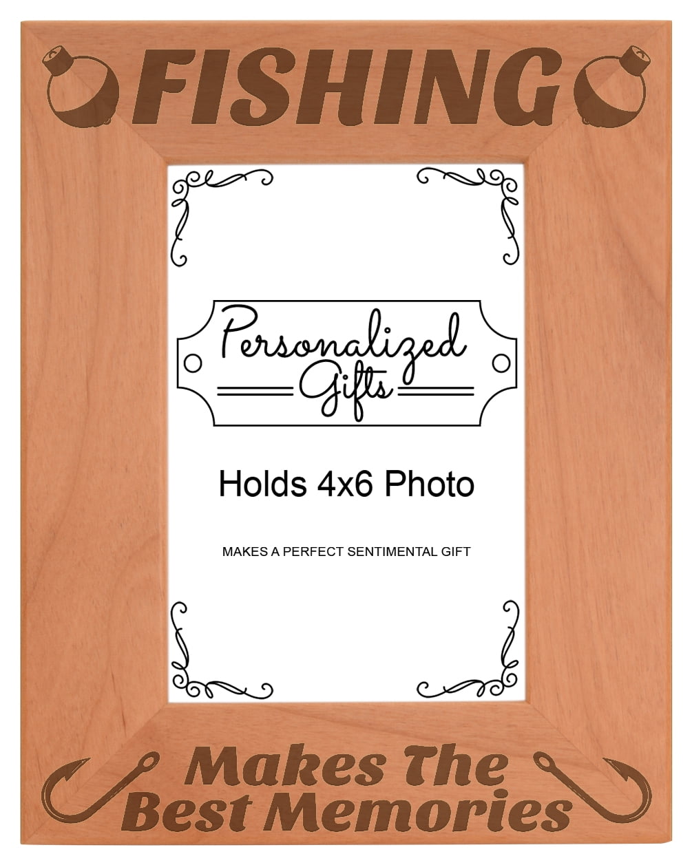 ThisWear Fishing Frame Fishing Makes the Best Memories Fishing Gift ...