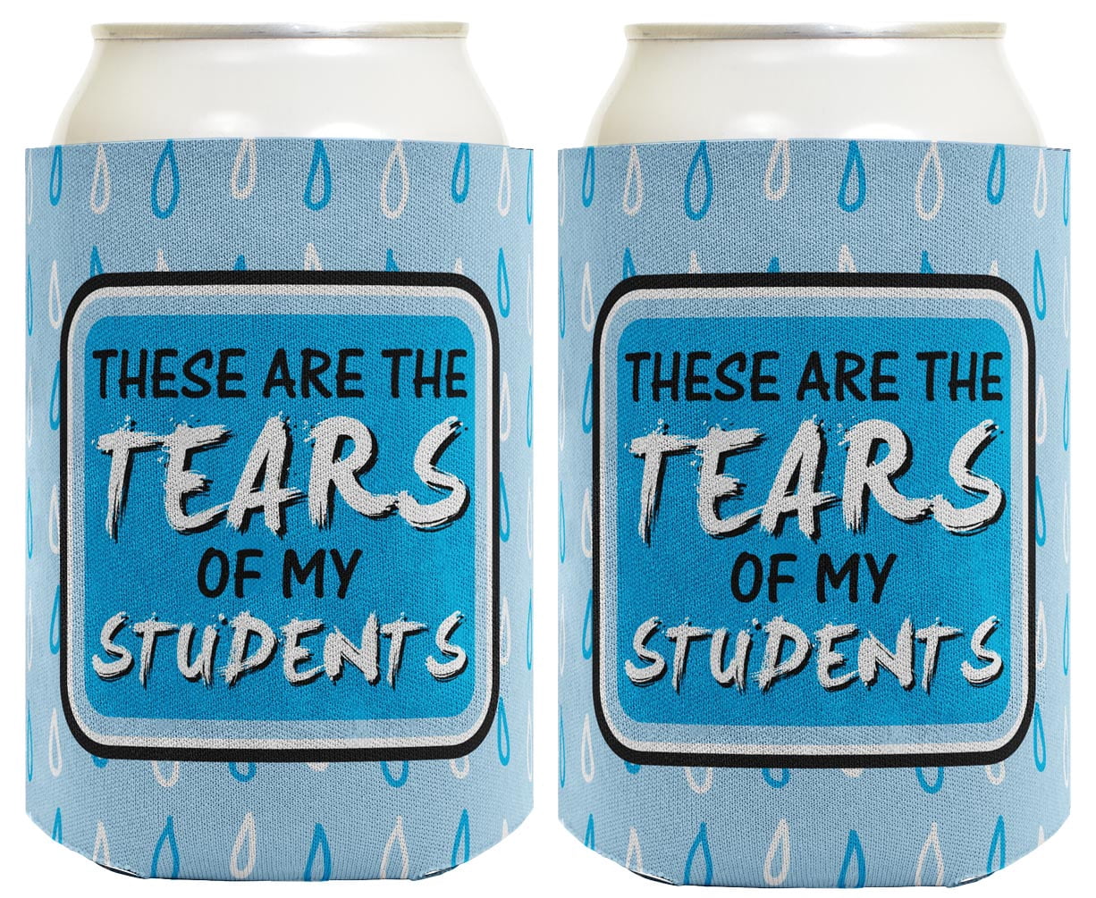 ThisWear Funny Professor Gifts The Tears of My Students Joke 2-Pack Can ...