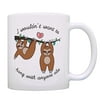 CafePress - Sloth Mug - 11 oz Ceramic Mug - Novelty Coffee Tea Cup ...