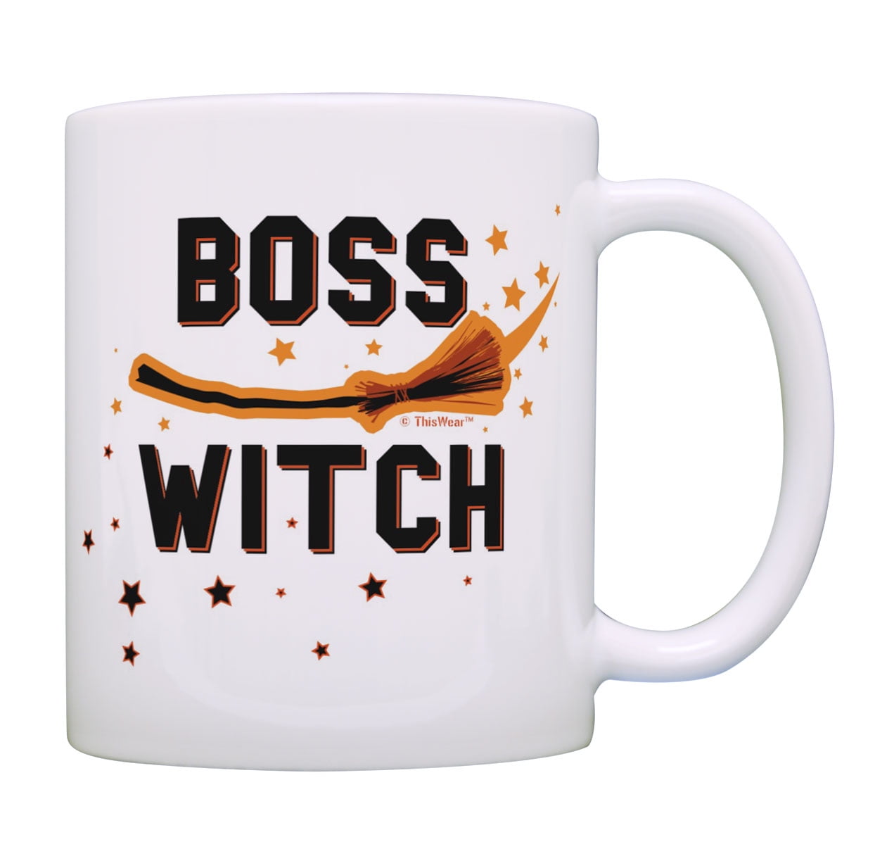 ThisWear Funny Witch Mug Boss Witch Coffee Mug Halloween Gifts Witch ...
