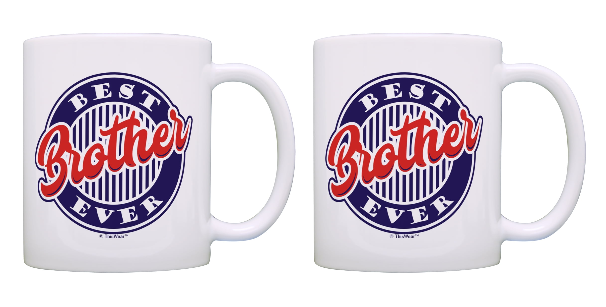ThisWear Gift for Brother Best Brother Ever Mug Set Big Brother ...